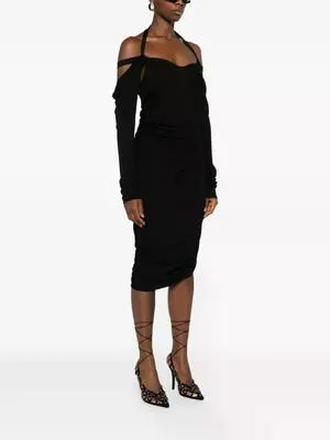 Attico Midi Dress - Black