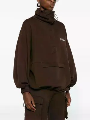 Attico Zip-up Jacket - Brown