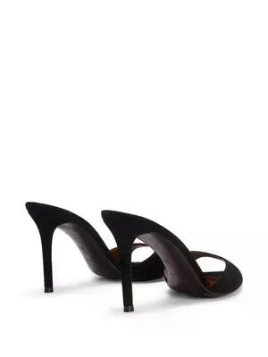 GIUSEPPE ZANOTTI 90mm Intriigo Mules - Black