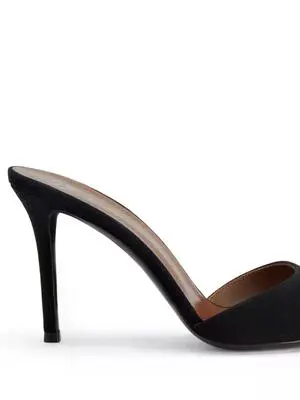 GIUSEPPE ZANOTTI 90mm Intriigo Mules - Black