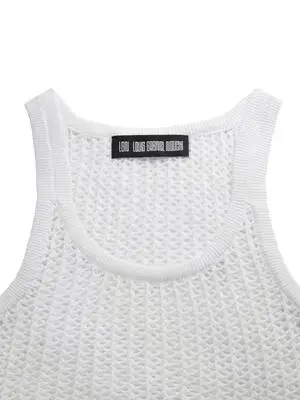 LGN LOUIS GABRIEL NOUCHI Mesh Tank Top