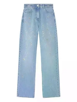 Versace Embellished Jeans For Women