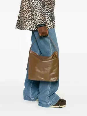 A.p.c. Leather Shoulder Bag - Brown