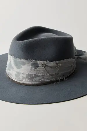 Freya Begonia Cowboy Hat - Deep Blue