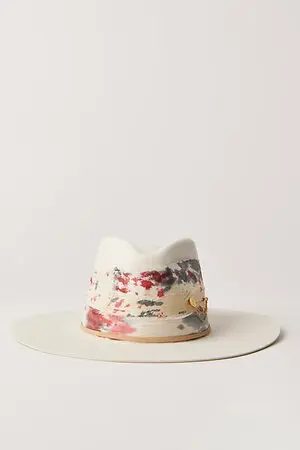 Freya Begonia Cowboy Hat White