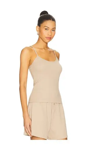 Donni. Pointelle Cami Tank Top