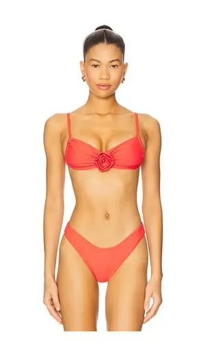 MONTCE Rosa Devin Bikini Top - Cherry