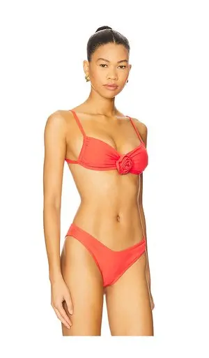 MONTCE Rosa Devin Bikini Top - Cherry