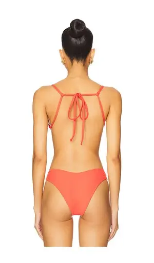 MONTCE Rosa Devin Bikini Top - Cherry