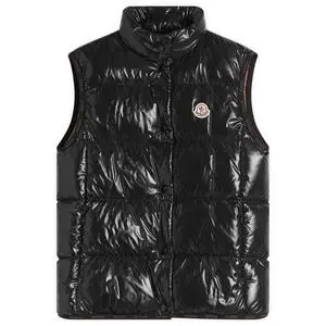 Moncler Badia Puffer Vest - Black