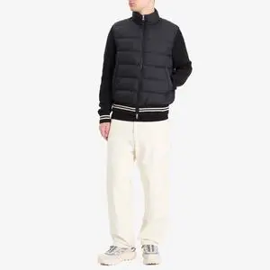 Moncler Hybrid Zip Through Jacket