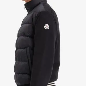 Moncler Hybrid Zip Through Jacket