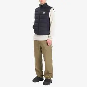 Moncler Contrin Vest - Navy