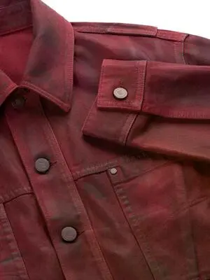 LGN LOUIS GABRIEL NOUCHI Coated Denim Jacket