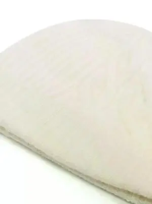 N.peal Cable-knit Cashmere Beanie - White