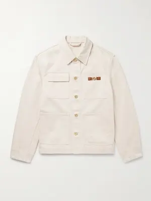 Versace Embellished Outerwear For Men