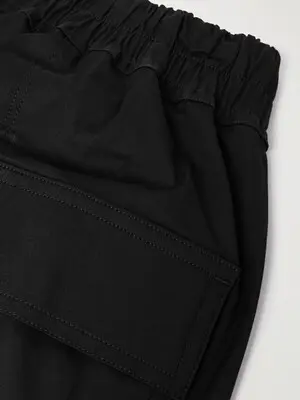 Rick Owens Tapered Cotton-blend Poplin Trousers