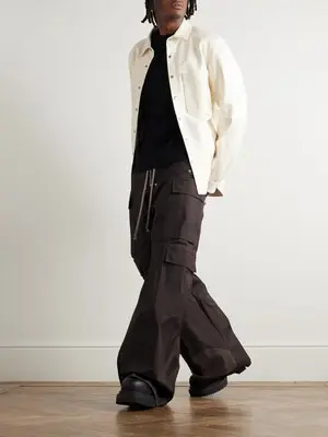 Rick Owens Belas Wide-leg Cargo Trousers
