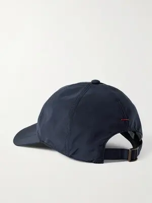 Brunello Cucinelli Logo-embroidered Cotton-twill Baseball Cap - Blue