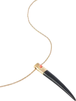 Isabel Marant Resin Pendant Necklace
