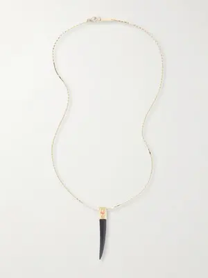 Isabel Marant Resin Pendant Necklace