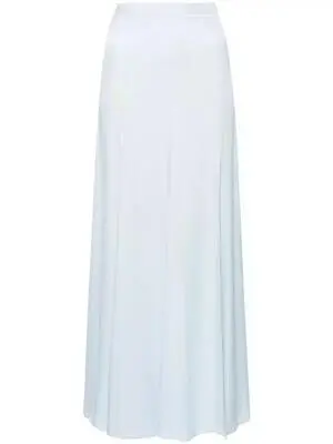 TWINSET High-waisted Flared Maxi Skirt
