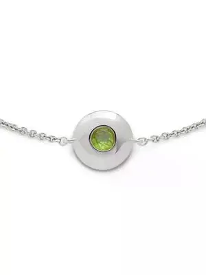 Monica Vinader August Peridot Birthstone Bracelet