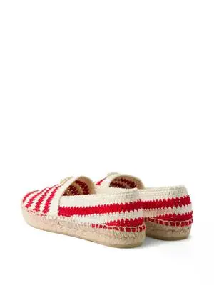 Prada Striped Espadrilles