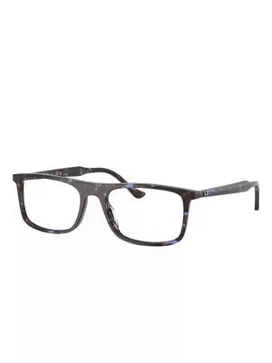 Ray-ban Rectangle-frame Glasses - Blue