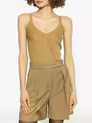 Max Mara Sleeveless Knitted Top