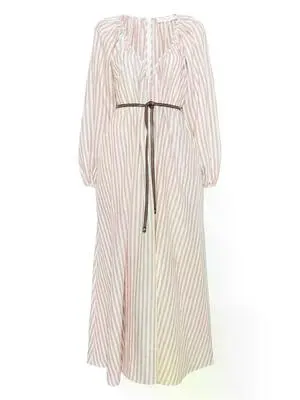 Zimmermann Cascadian Maxi Dress - Neutrals
