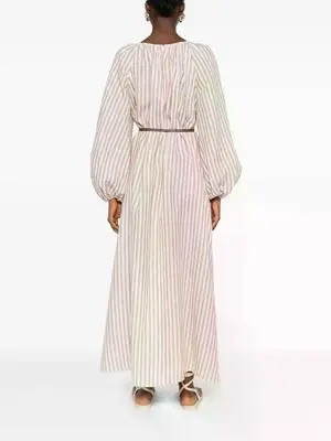 Zimmermann Cascadian Maxi Dress - Neutrals