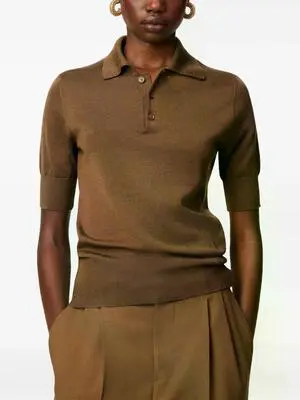 AMI Paris De Coeur Cotton Polo Shirt
