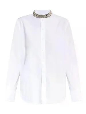 Alexander Mcqueen Curved Hem Shirts For Women