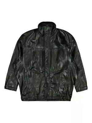 DOUBLET Panelled Leather Jacket