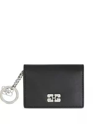 GANNI Bou Card Holder - Black