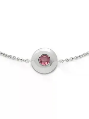 Monica Vinader October Tourmaline Birthstone Bracelet - Silver