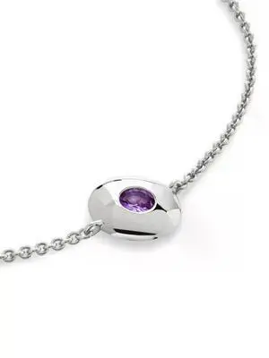 Monica Vinader Birthstone Charm Bracelet - Silver