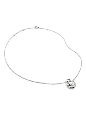 Monica Vinader Nura Wrap Necklace - Silver