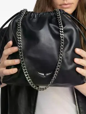 Zadig&Voltaire Chain-handle Drawstring Bag