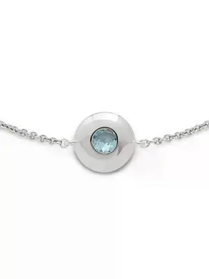 Monica Vinader March Birthstone Chain Bracelet - Silver