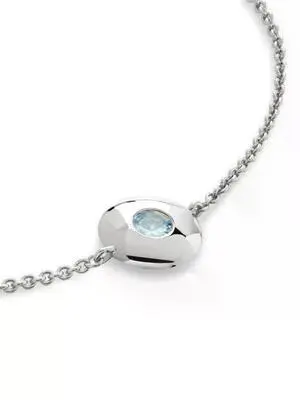 Monica Vinader March Birthstone Chain Bracelet - Silver
