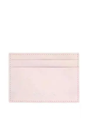 Alexander McQueen Leather Cardholder Pink