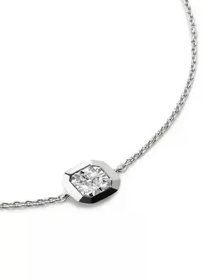 Monica Vinader Asscher Diamond Bracelet - Silver