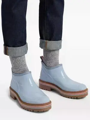 Thom Browne Stripe-trim Ankle Boots