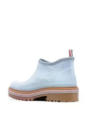 Thom Browne Stripe-trim Ankle Boots