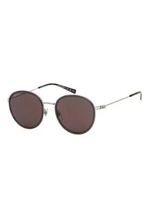 Gucci Oval-frame Tinted Sunglasses