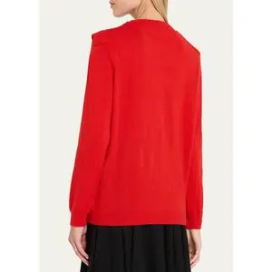HODAKOVA Argyle Knit Sweater With Reworked Double Sleeve