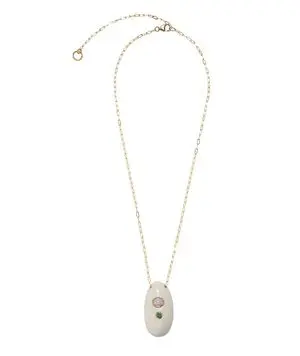LIZZIE FORTUNATO La Paz Pendant Necklace