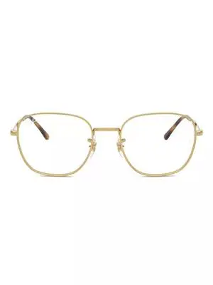 Ray-ban Square Frame Eyeglasses - Gold